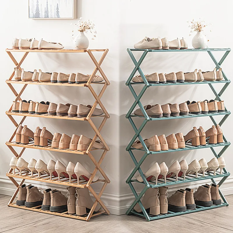Shoe Rack Bamboo Shoe Rack Storage Durable Wooden Shoe Rack Stand ...