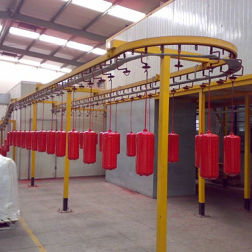 Powder Coating Line Overhead Trolley Conveyor Chain for Automated ...