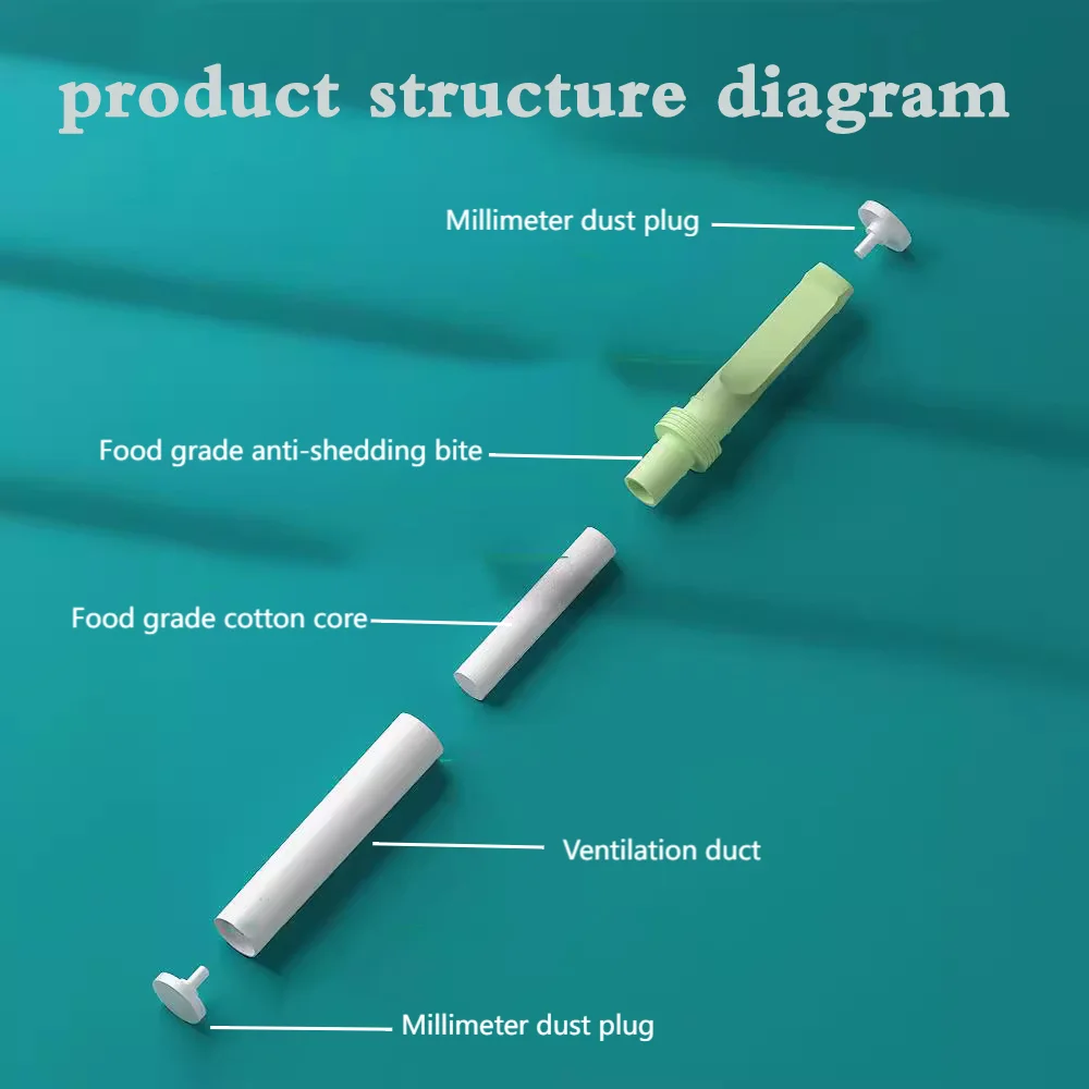 Custom Disposable Aromatic Vaporless Flavored Air Quit Smoking Stick