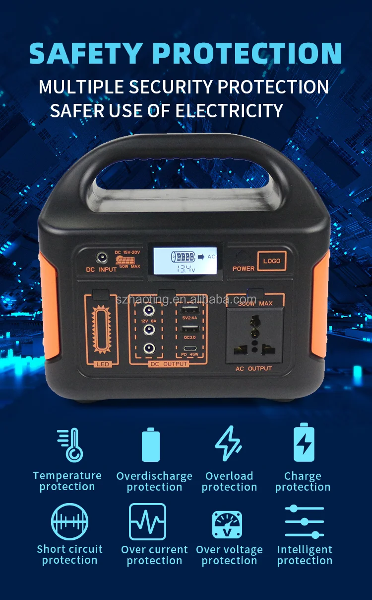 300W Portable Power Station with Solar Panel - Reliable Energy