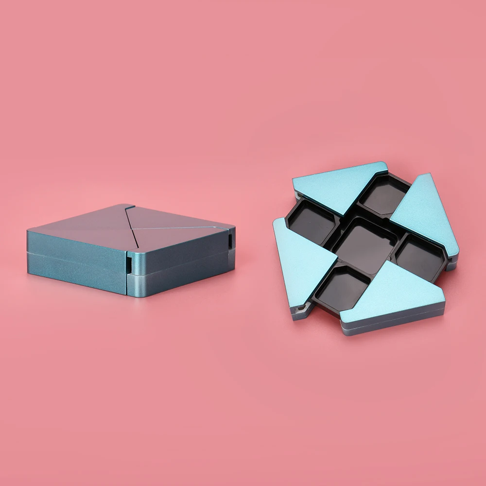 Omi Square Blush Case Five Colors Eyeshadow Case With Special Pull ...