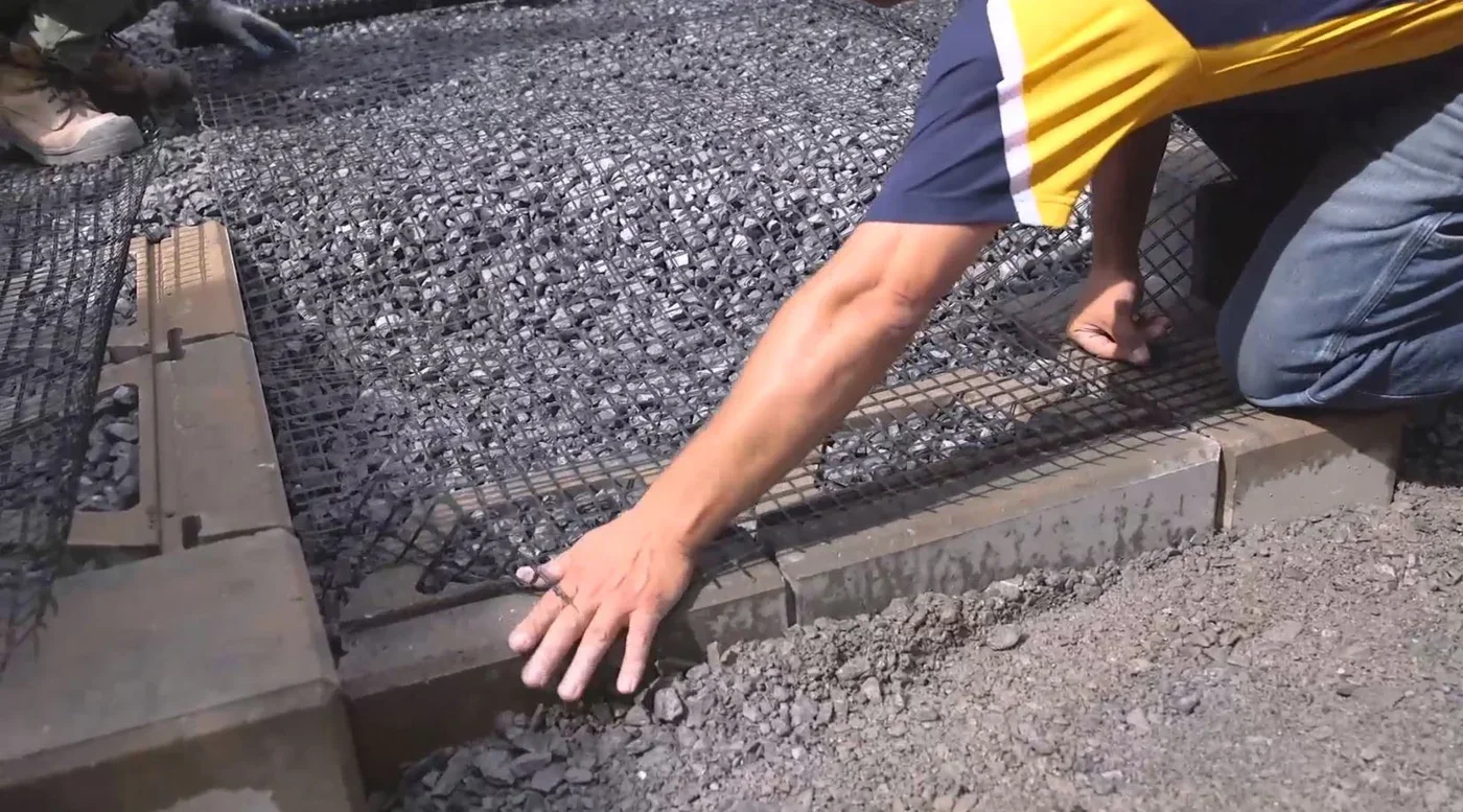 Polymer Geogrid Gravel Driveway Biaxial Triaxialhigh Tensile Strength ...