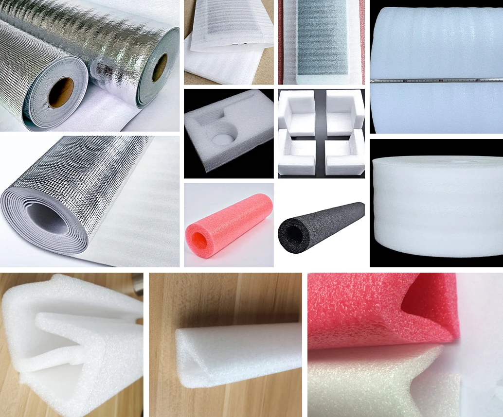 Expanded Polyethylene Epe Foam Pipe Making Machine - Buy Epe Foam Pipe ...