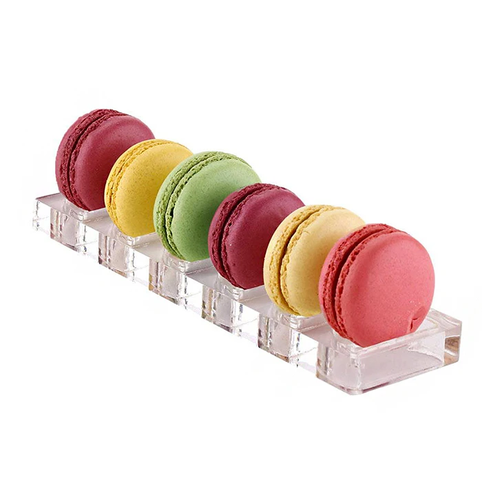 Wholesale Custom Desktop Clear Acrylic Macaron Display Holder