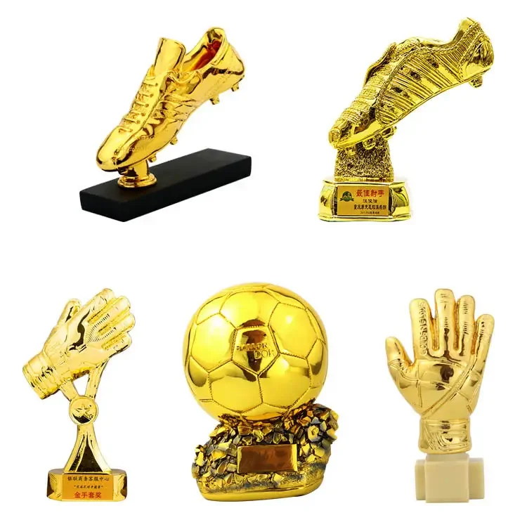Golden Ball Golden Boot Football Trophy Winner Cup