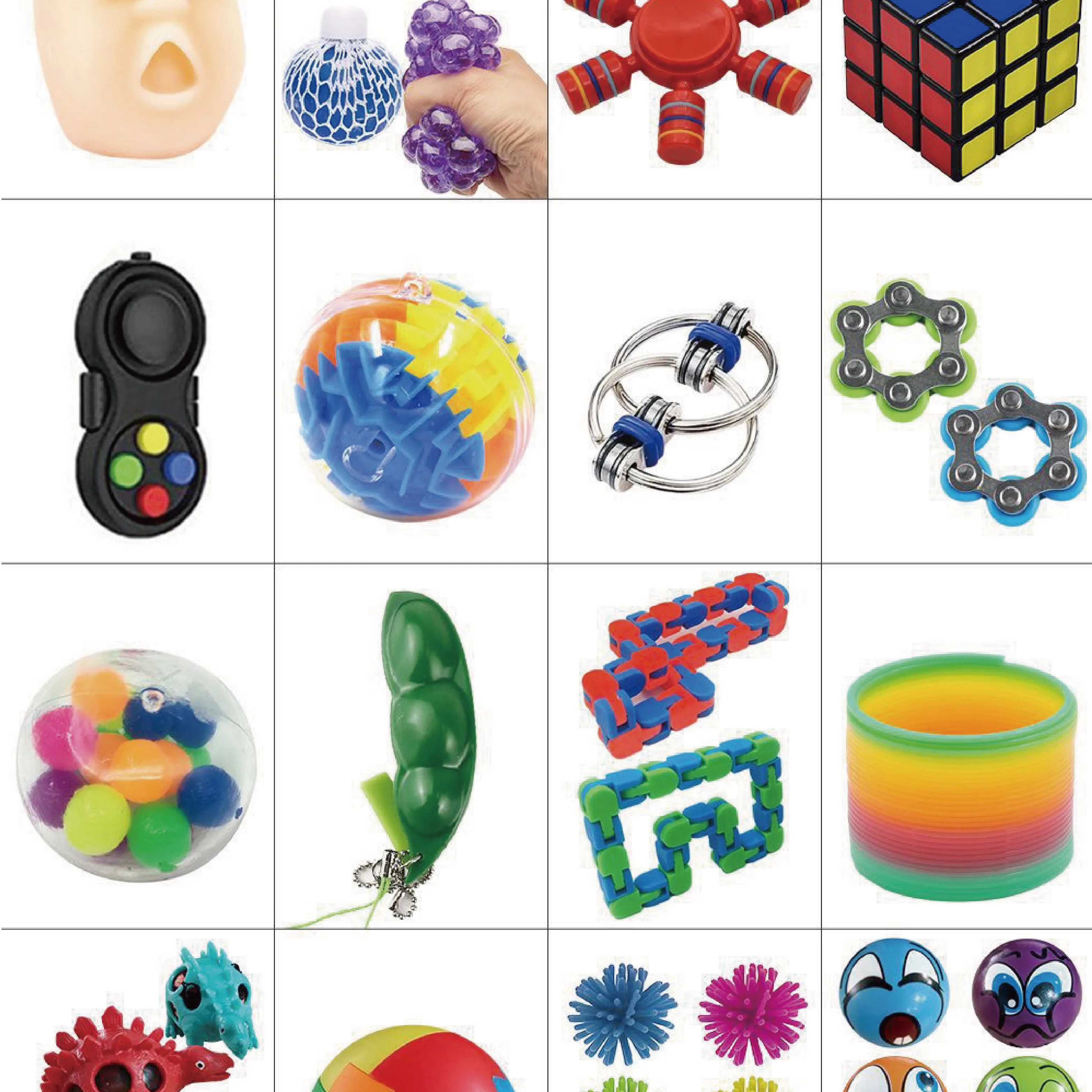 Scientoy Fidget Toy Set for ADD OCD Autistic Children Adults