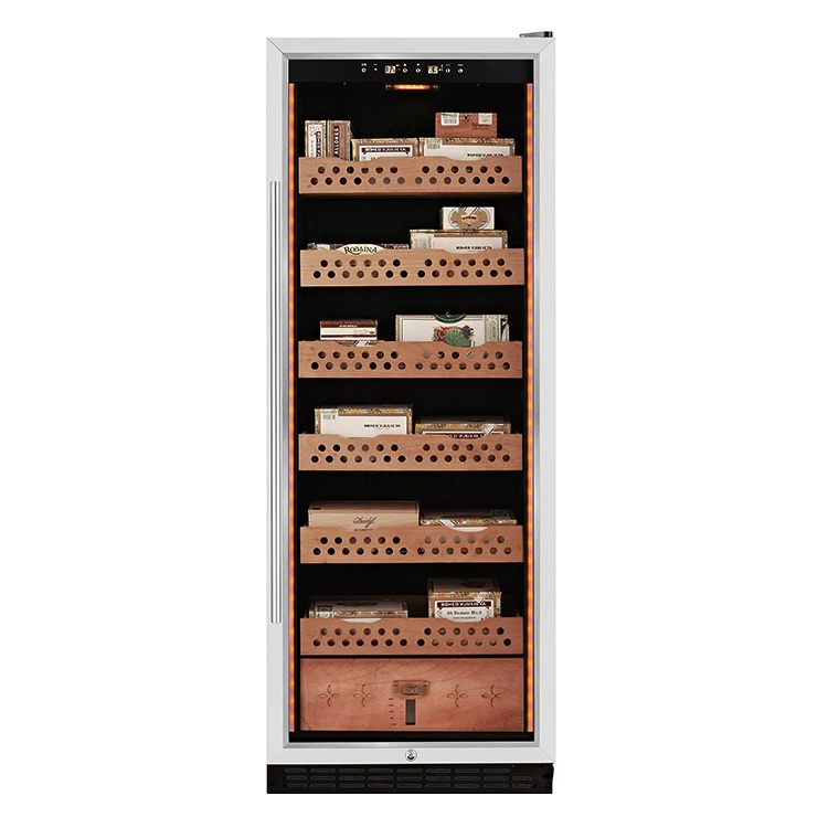 288l Wooden Shelves Electric Home Appliances Portable Fridge Thermostat ...