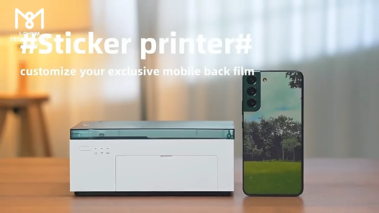 Popular Diy Phone Back Film Sticker Mini Pocket Printer Wireless ...