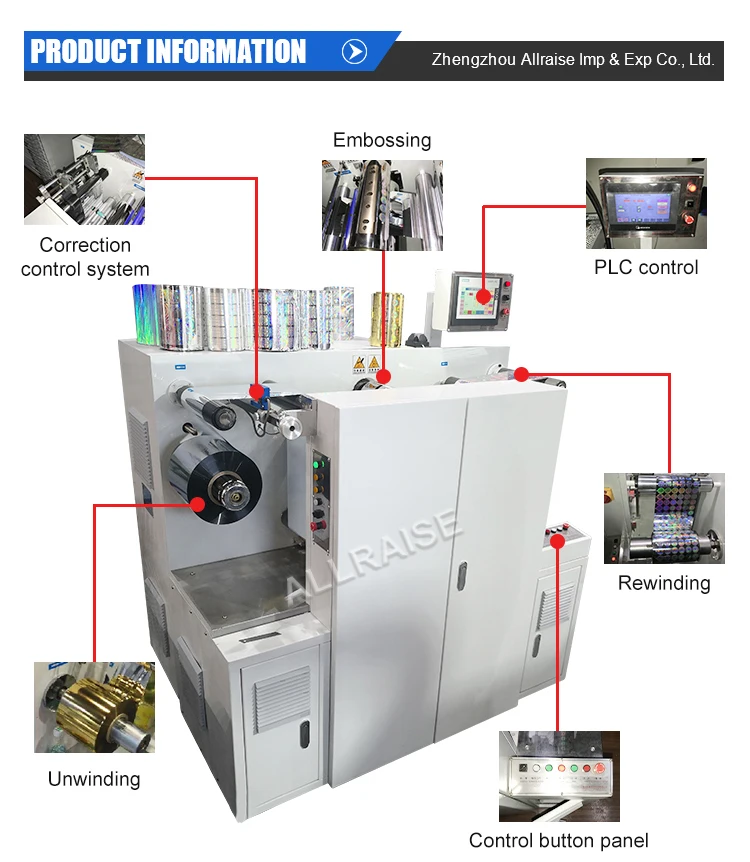 3D Holograms Hot Stamping Machine - Holographic Embossing