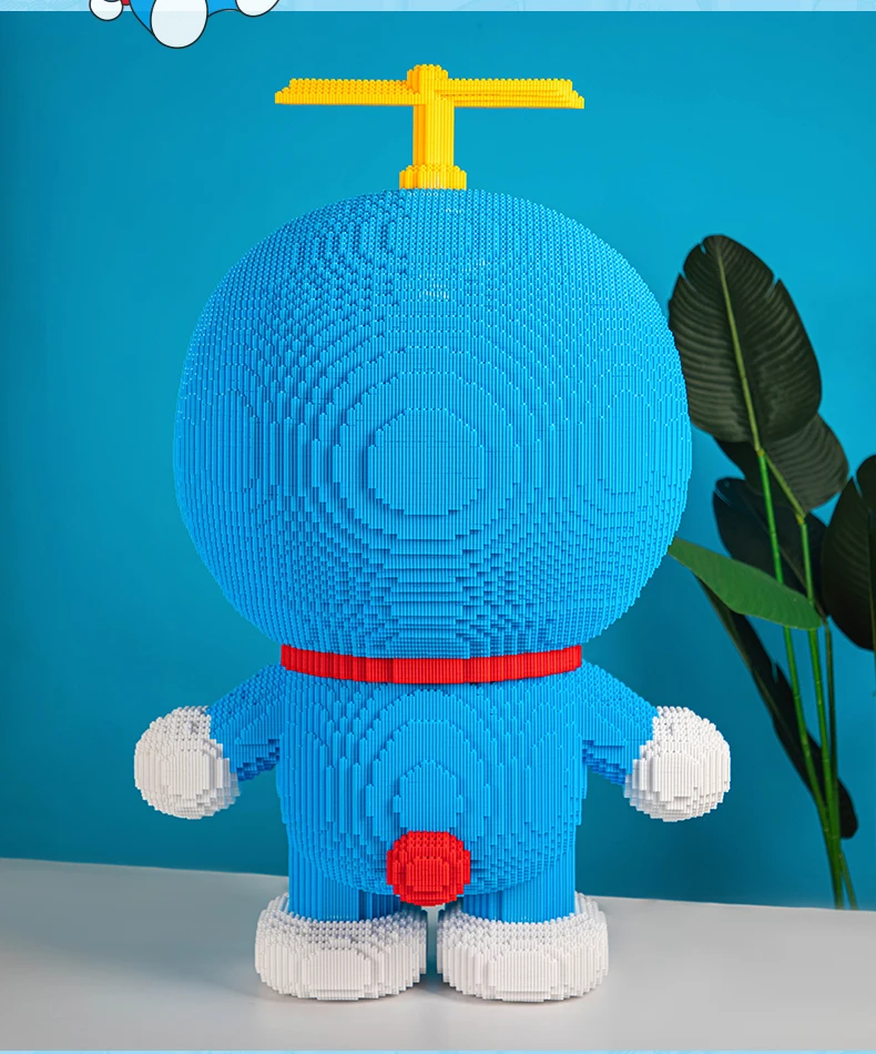 Model Doraemon Toys - Educational Building Blocks for Kids