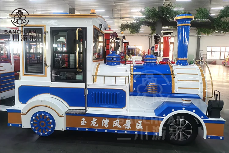 Cheap Amusent Trackless Train Electric Park Road Small Attractive Kids ...