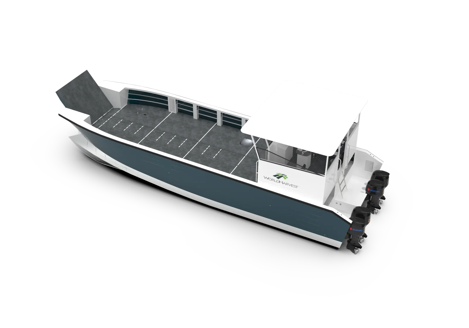 15mx4.5m Catamaran - Efficient Cargo and Passenger Transport