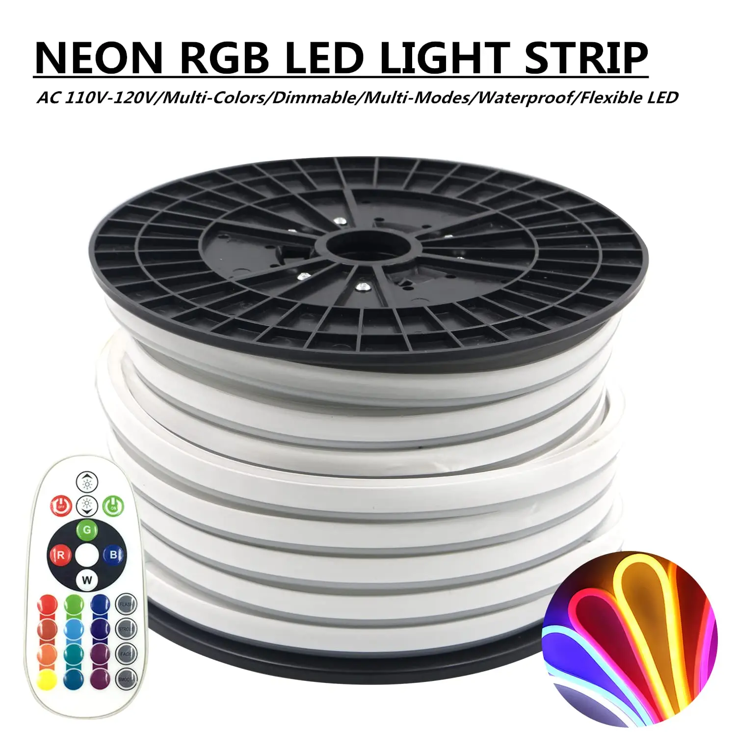 Helius Super Brightness Rgb Strip Light Multi- Color Dimmable Cuttable ...