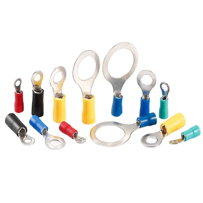 Crimp Cable Lugs Shoes Eye Types Auto Wire Connectors Ring Crimp ...