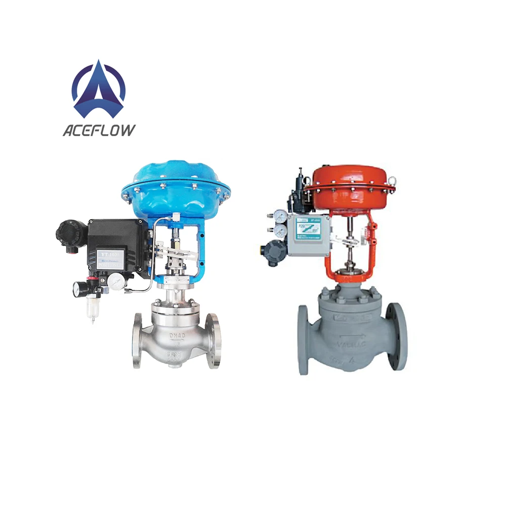 Modulating Control Valve Wcb Pneumatic Diaphragm Control Valve Cast ...