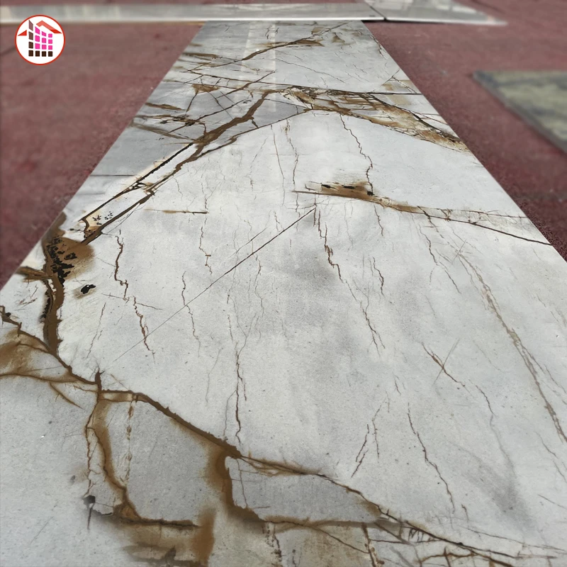 Natural Marble Texture Sintered Stone Slab for Kitchen