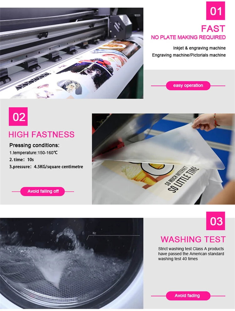 Easy Subli Htv Printable Vinyl 3d Digital Print Heat Transfer for Eco ...