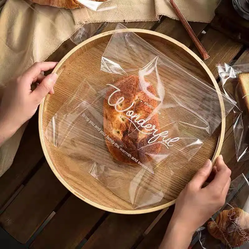 Transparent Self-sealing Self-adhesive Food Bread Toast Packaging Bags ...