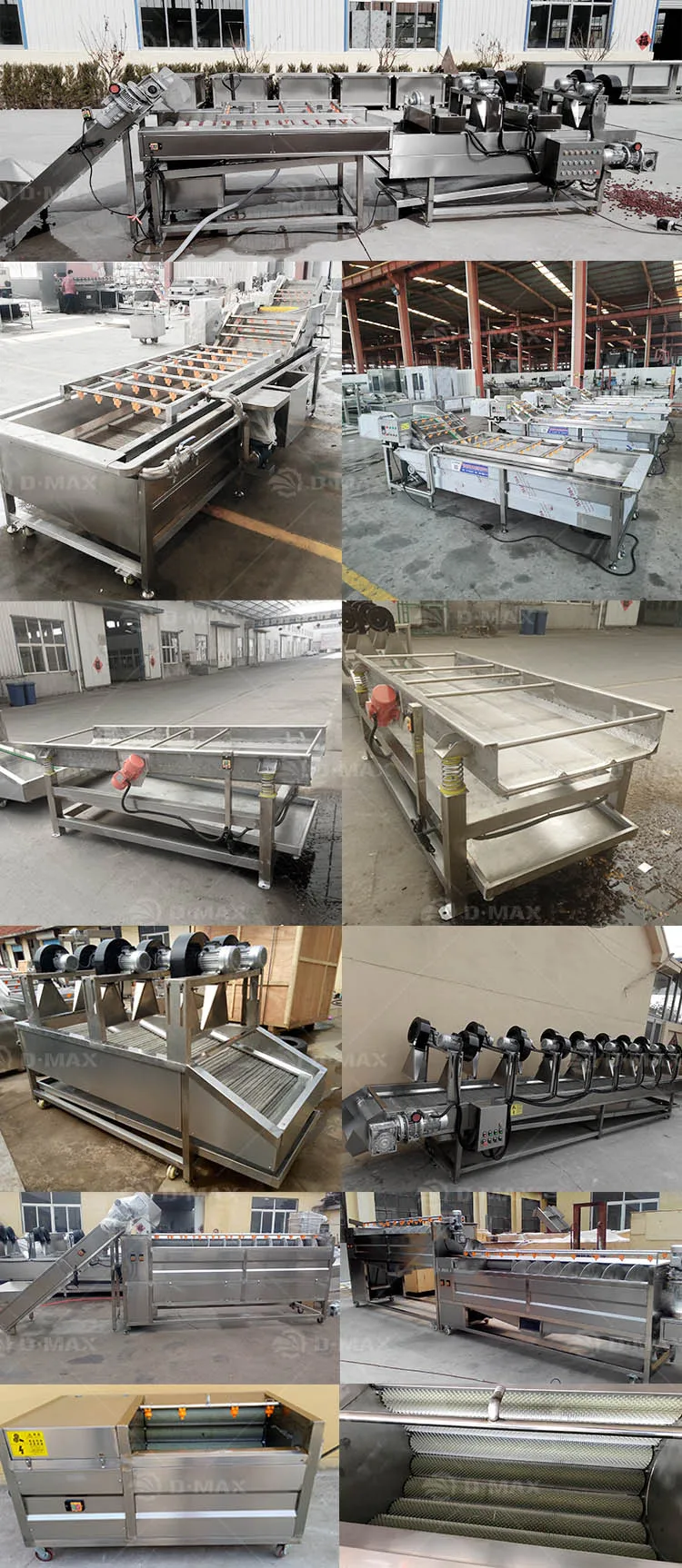 Cassava Fresh Finger Potato Chips Making Machine Price Citrus Grading ...