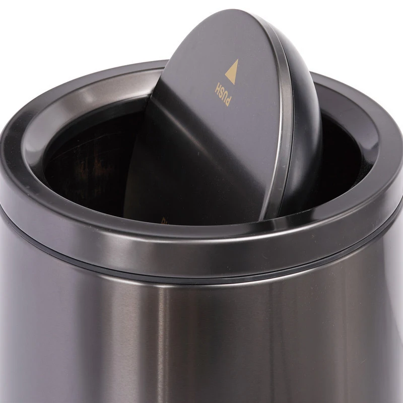 GNF GPX-110E Kitchen Trash Bin - Golden Stainless Steel
