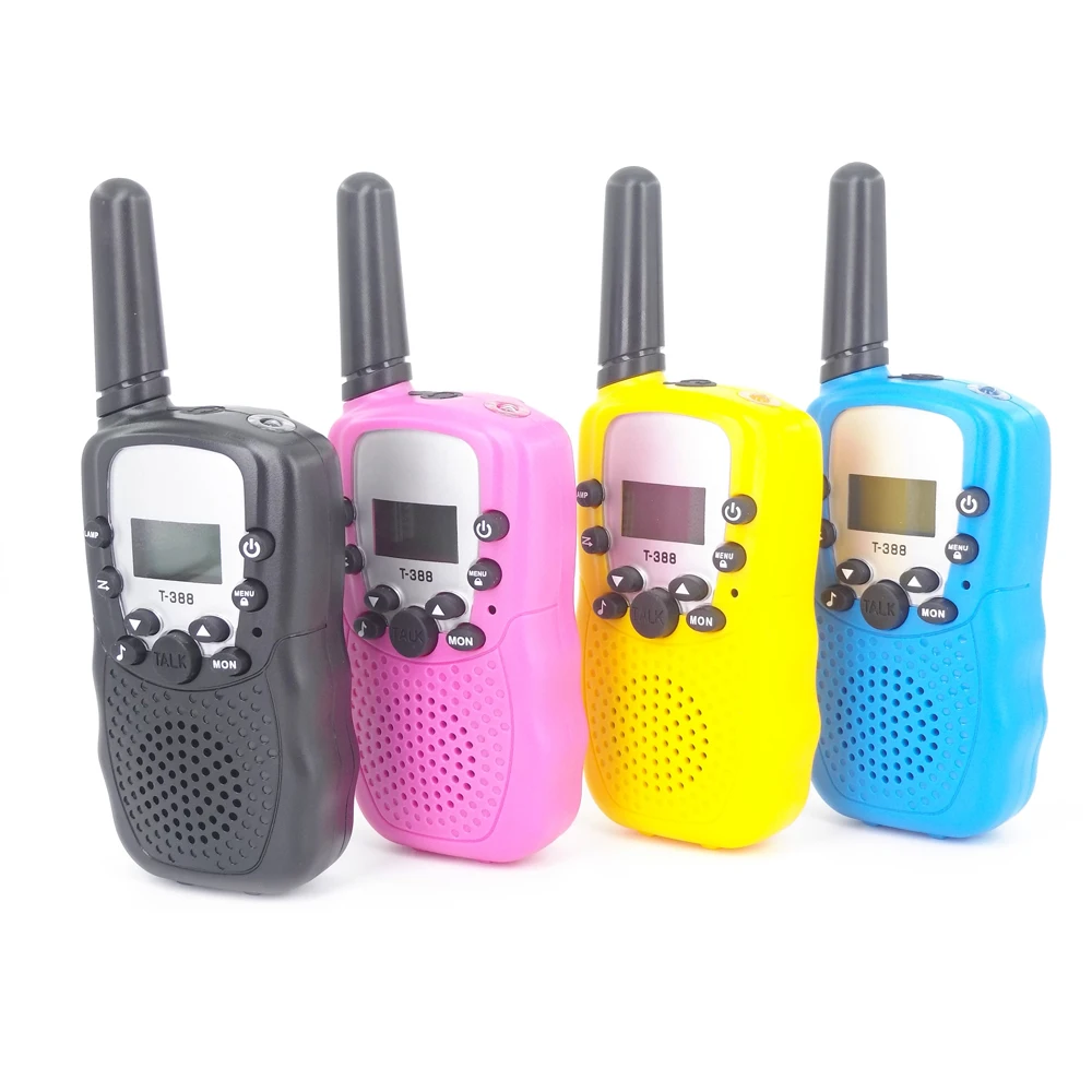 T388 Colored Two-Way Radio Toy Set - Fun & Safe Communication for Kids