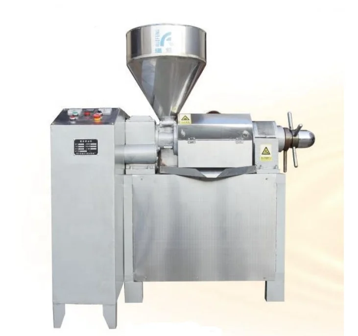6.3kw Temperature Controlled Combined Screw Oil Pressing Machines ...
