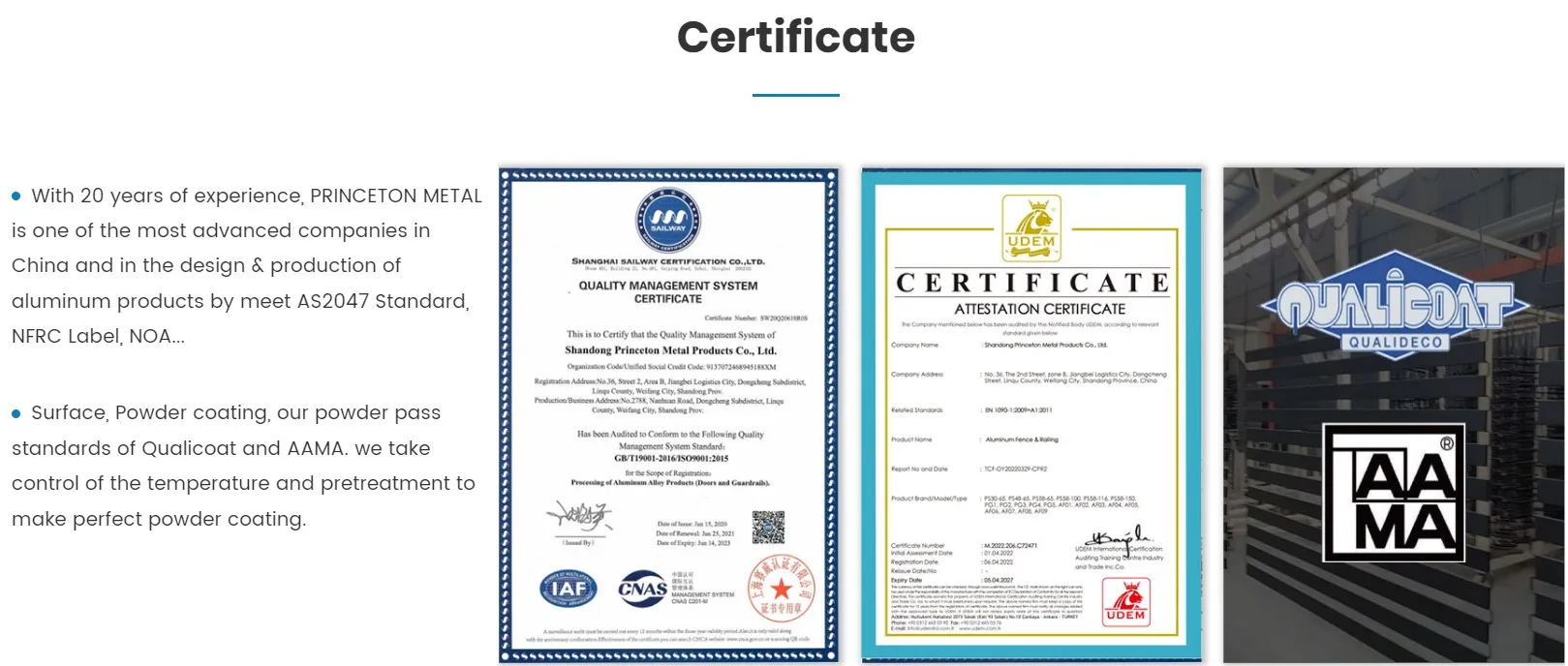 Custom Modern Design Balcony Deck System by Princeton Metal