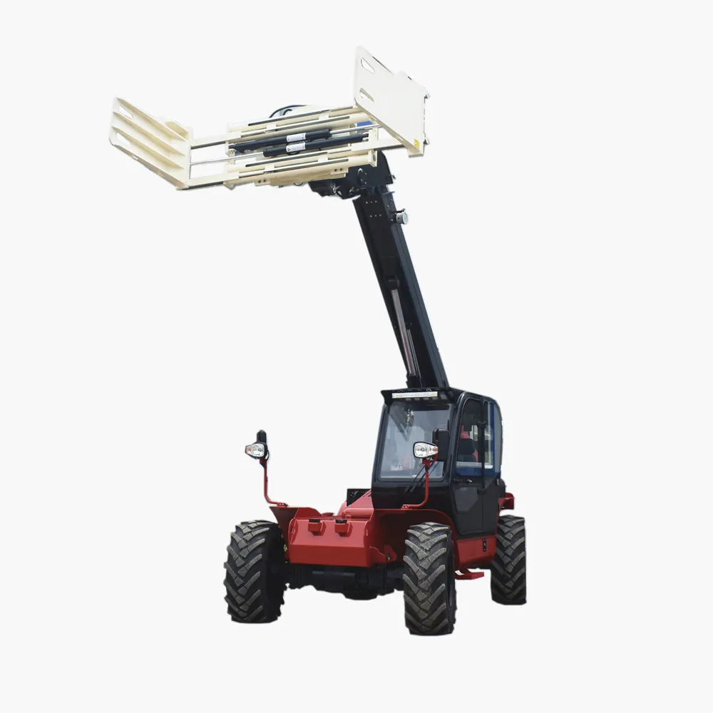 Small Telescopic Boom Lift Forklift Loader 7M Telescopic Boom Manitou ...