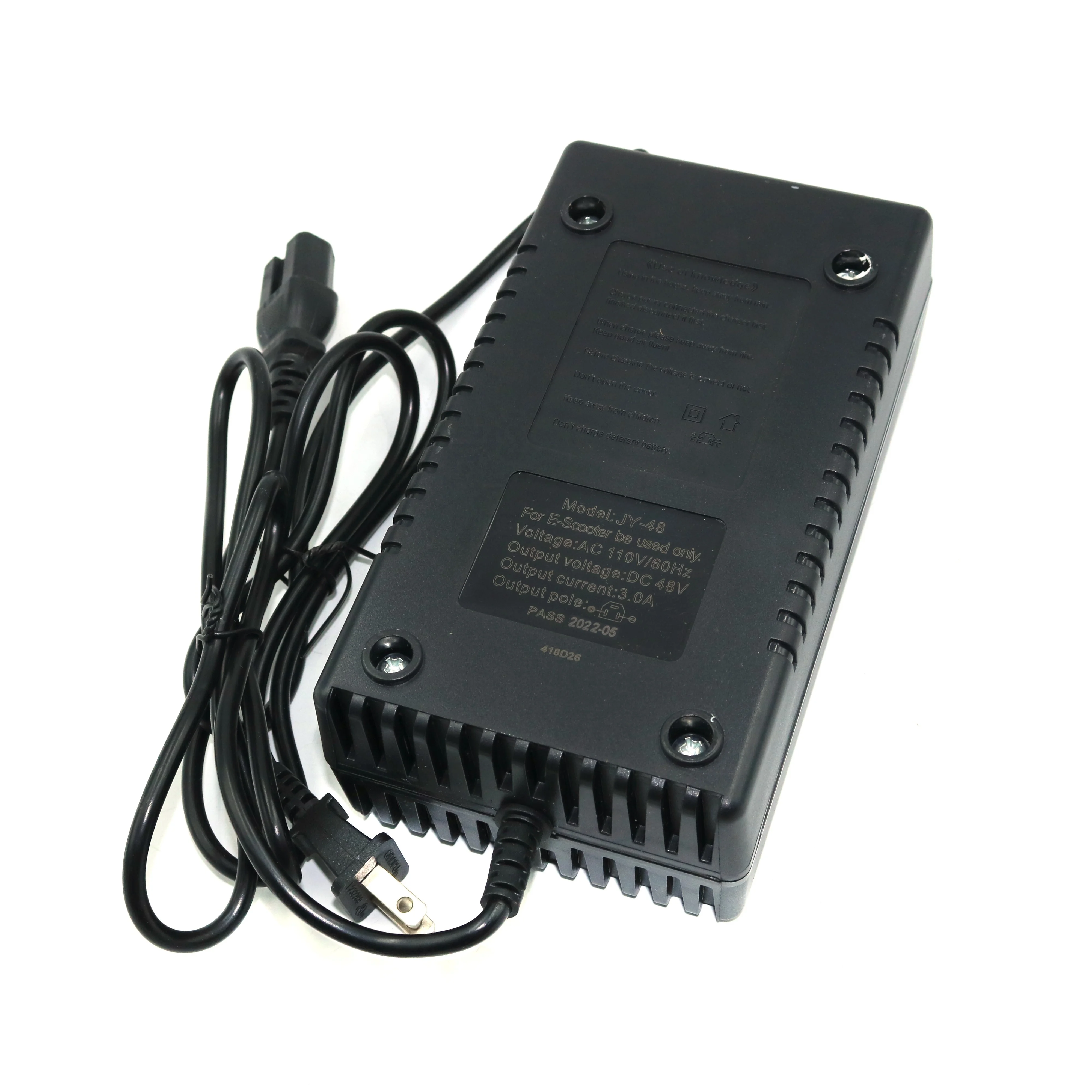 Evfitting 110vac 36v/48v/60v/72v 3a(amp) Electric Bicycle/scooter Charger/lead Acid Battery ...