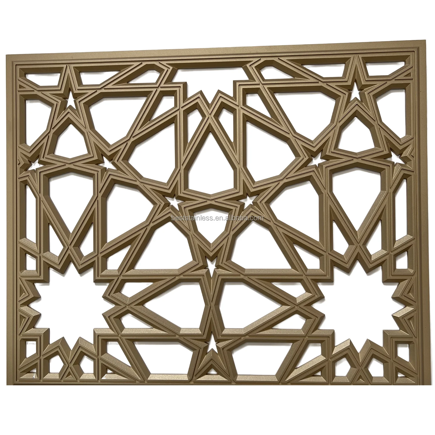 Decorative Muslim Mosque Background Metal Screen Divider
