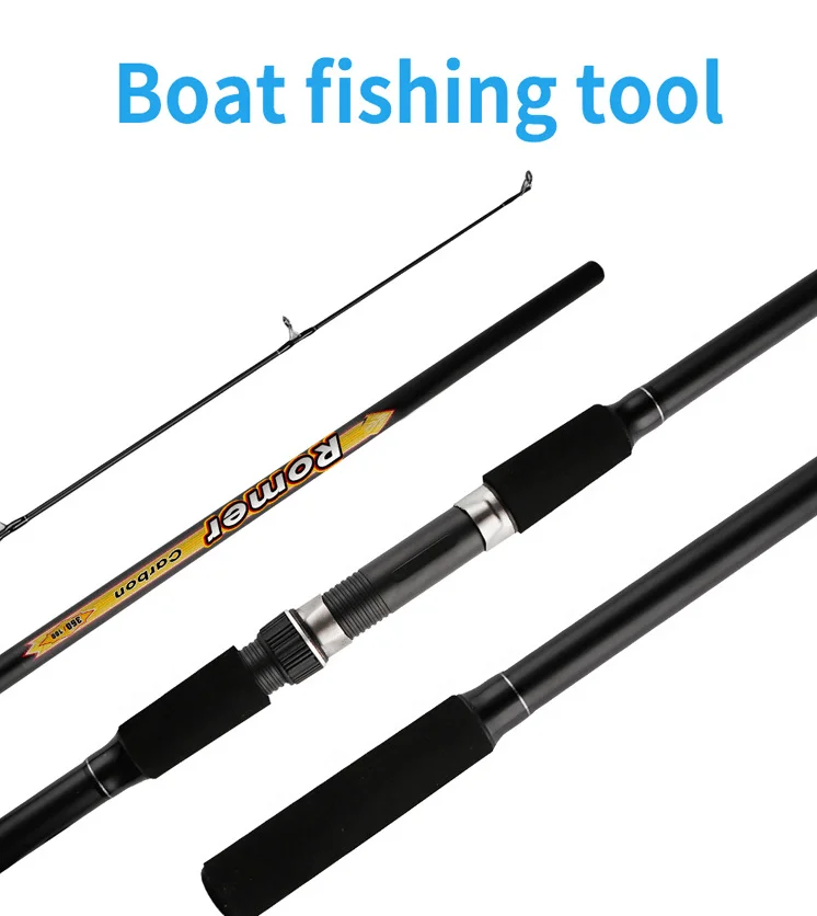 3 Sections 3.6M 3.9M Fishing Rod - Durable Carbon Carp Rod