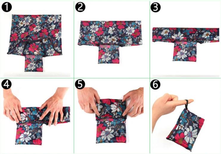 Vigreat Custom Eco-friendly Recycle Nylon Foldable Shopping Bag ...