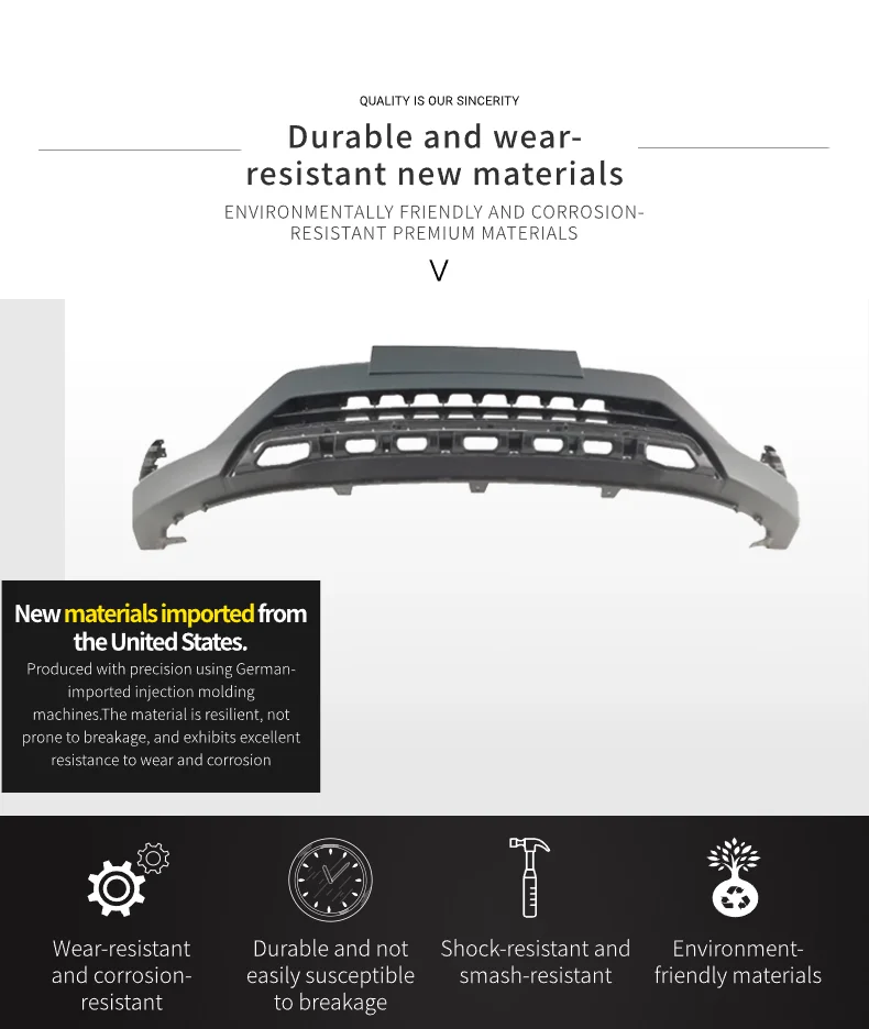 DAXIN Auto Parts Body Kit Car Bumper for Hyundai CRETA 2015 2016 2017 ...