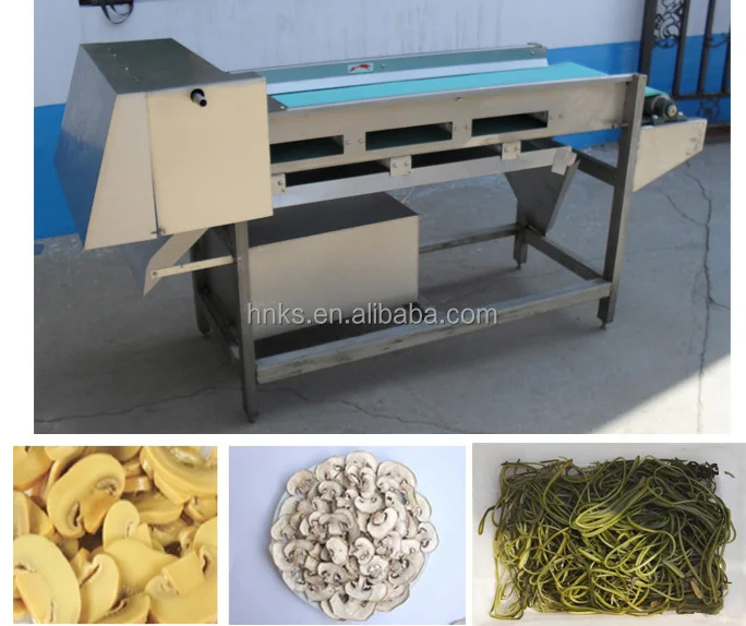 Mushroom Cutting Seaweed Mushroom Cutting Slicing Slicer Machine ...