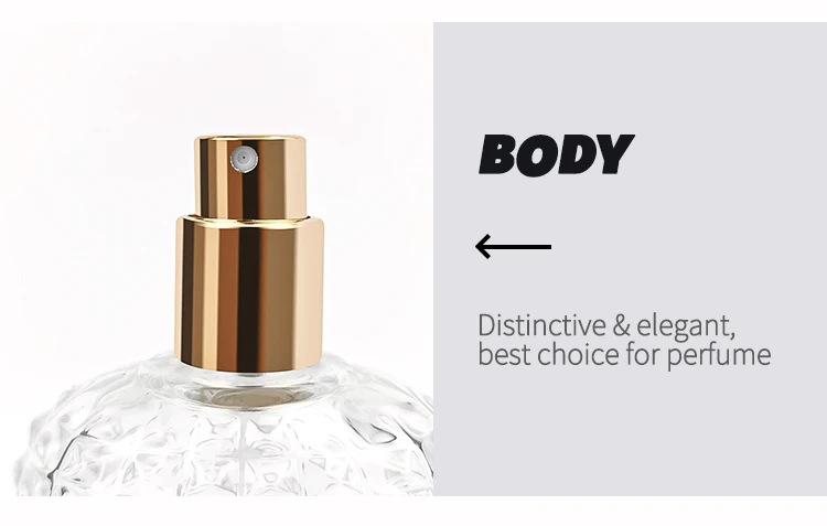 Transparent Tall And Slender Perfume Bottle Glass Mini Packaging Empty ...