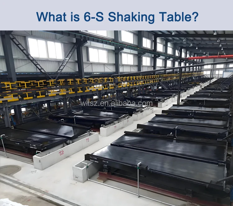 FETECH Gold Separation Machine - High Efficiency Shaking Table