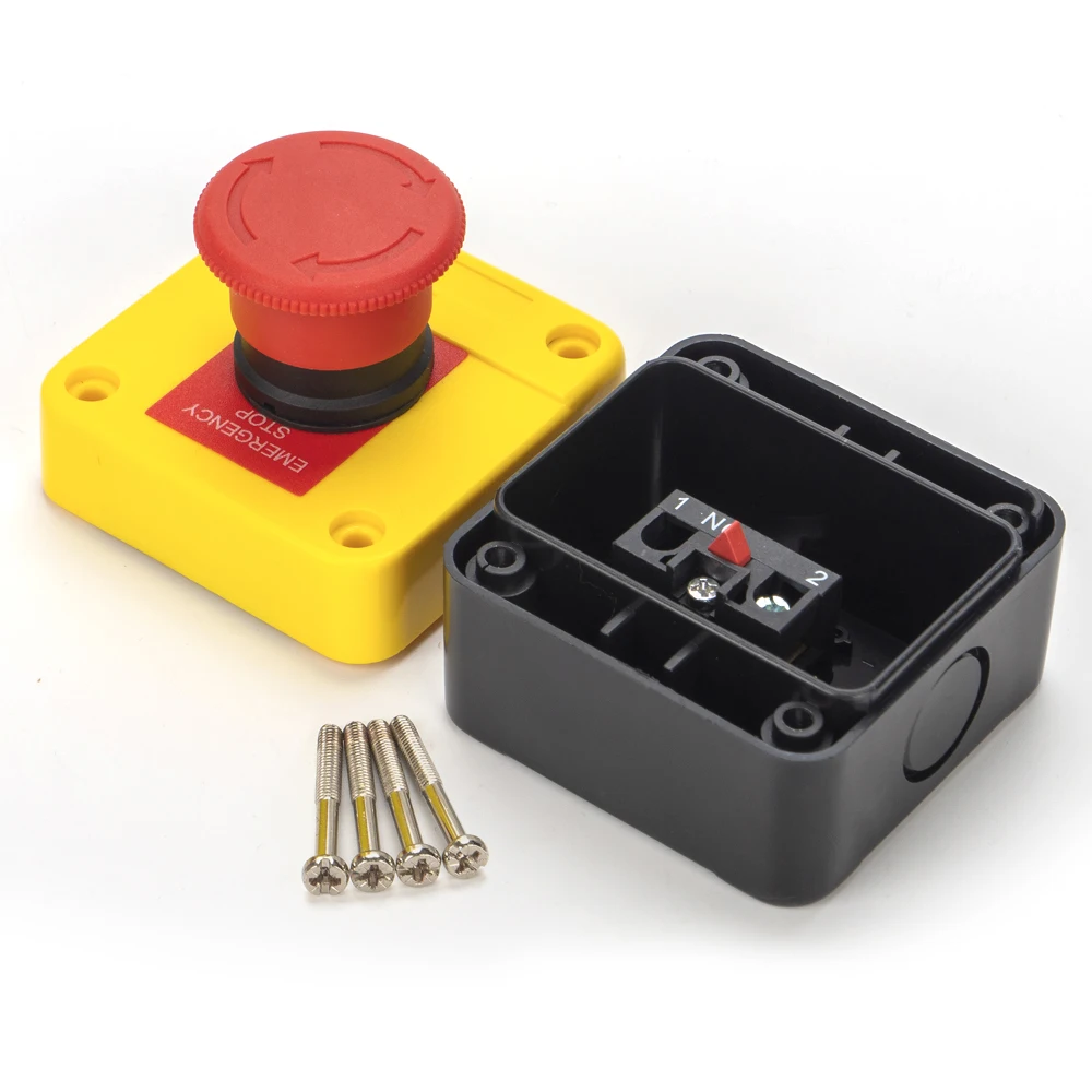 Manhua Emergency Stop Push Button Switch - IP65 Certified