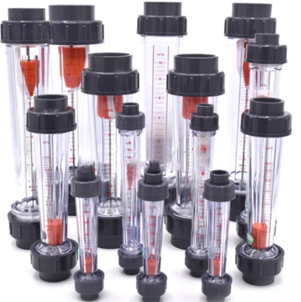 Pvc Plastic Tube Rotor Float Flowmeter Lzs-15 Liquid Water Pipe Type ...