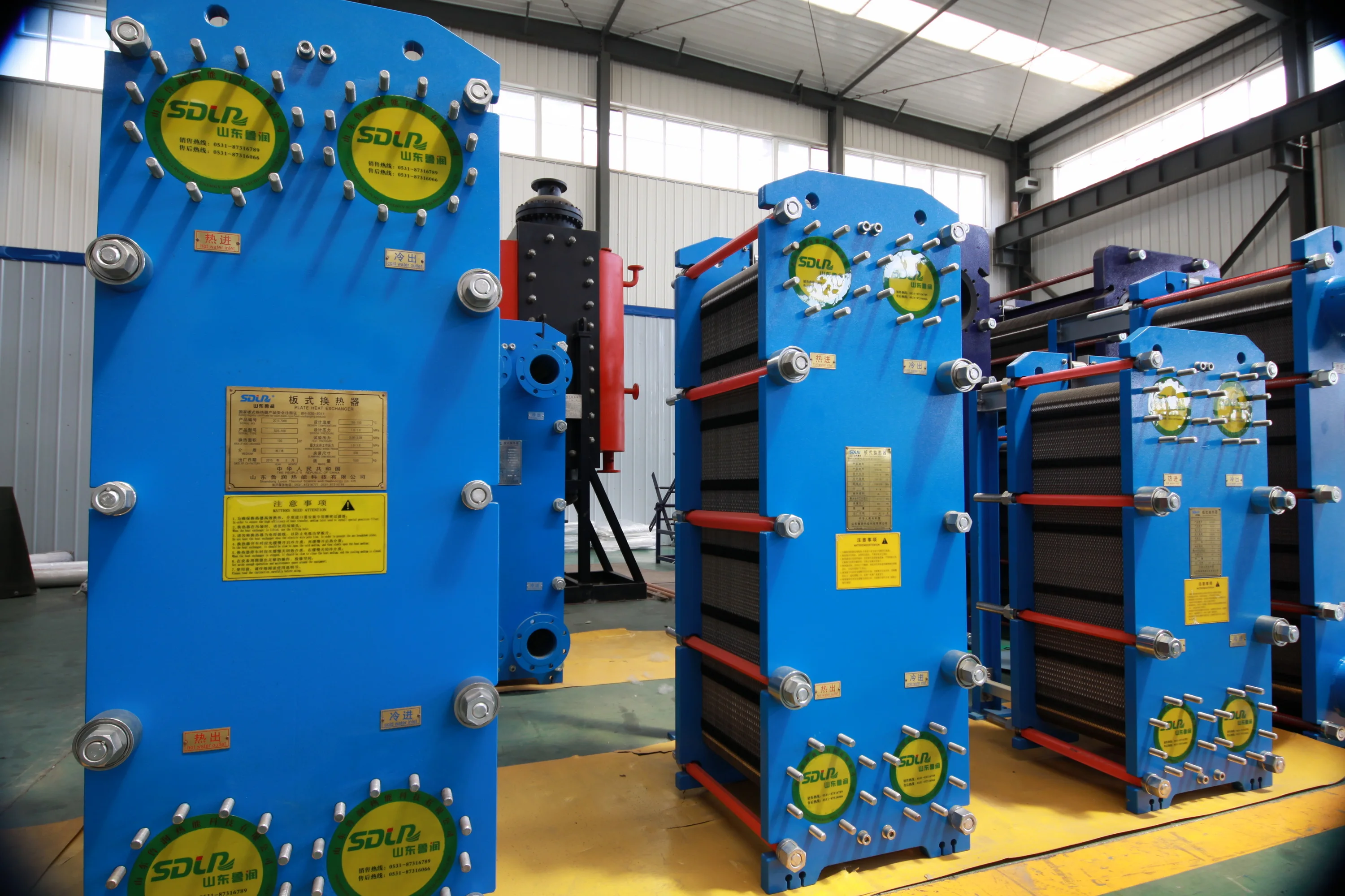 Seawater To Water Heat Exchangers - Stainless Steel Plates For Marine ...