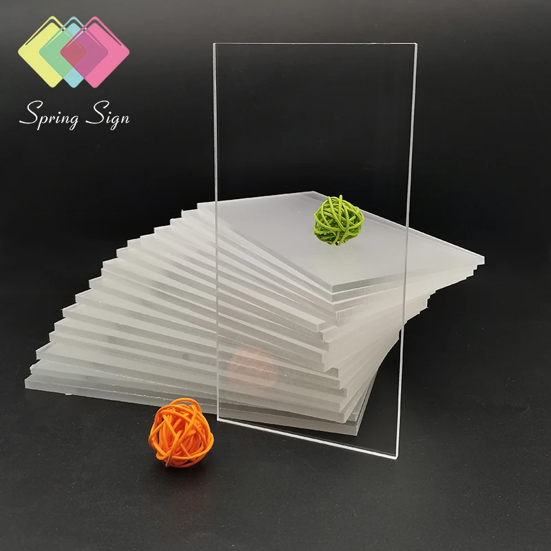 LGP Acrylic Sheets by Spring Sign - Clear & Colored PMMA