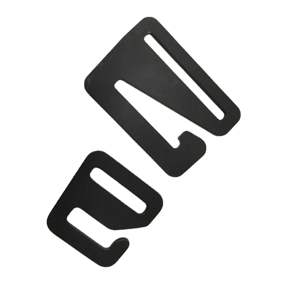 Custom aluminum 6061 G-hook wave buckle safety backpack belt hardware ...