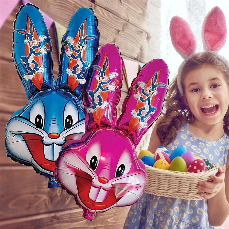 Easter Bunny Mylar Balloons - Perfect for Spring Parties