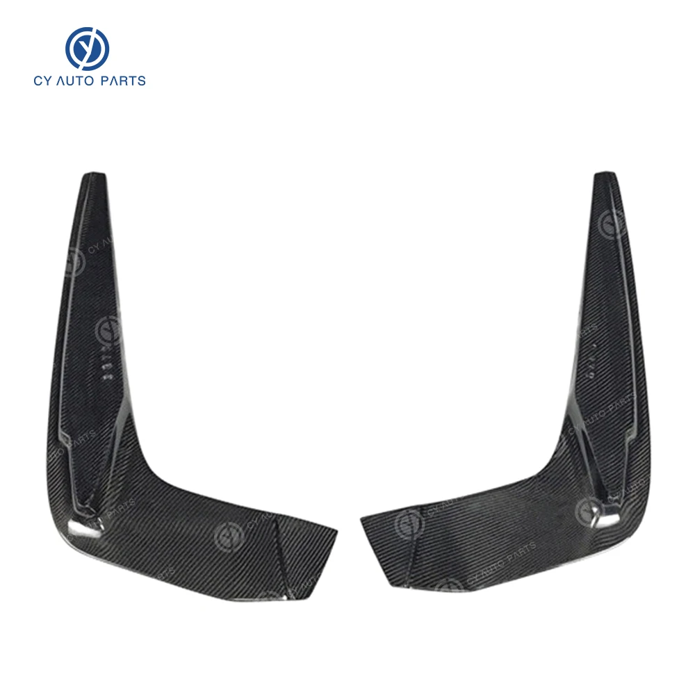 3d Style Carbon Fiber Rear Bumper Body Kit Rear Diffuser Lip Spoiler ...