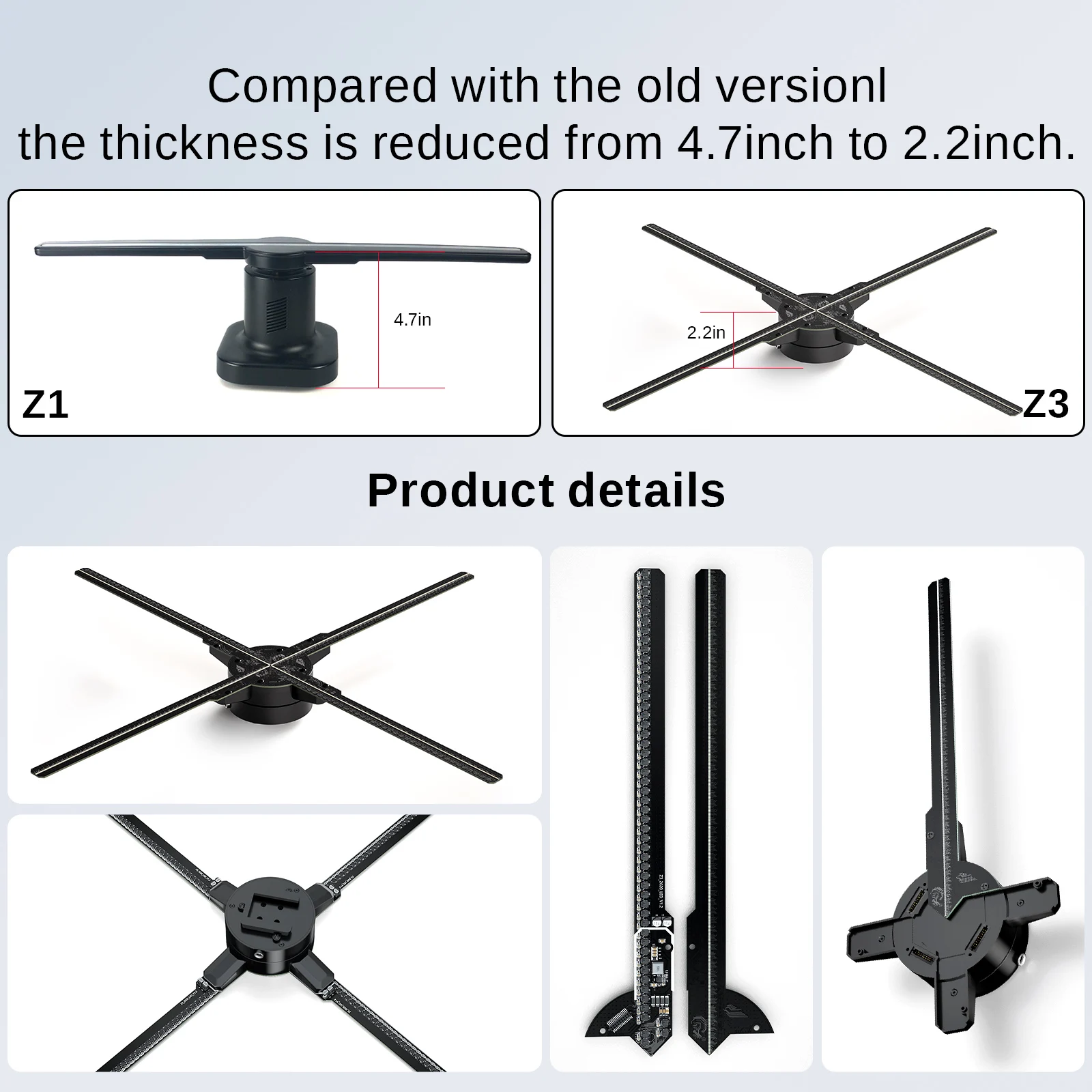 3X3 Outdoor 3D Holographic Display Projector by Faryuan