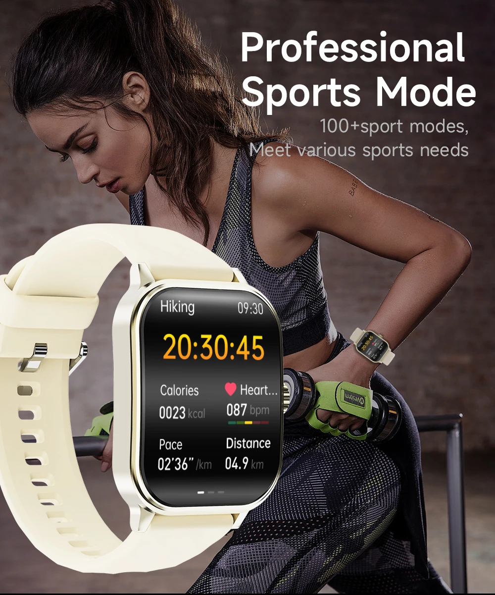 2024 New Fashion Smart Watch Hombre Relojes Inteligentes Bt Call Health ...