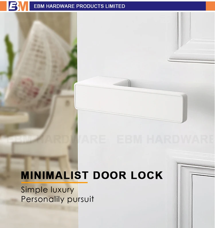 Modern Magnetic Door Handle - Minimalist Design & Security