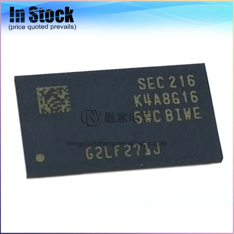K4A8G165WC-BIWE synchronous dynamic Random access memory package FBGA ...