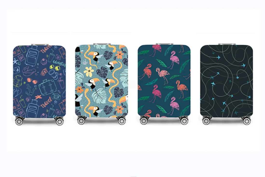 Customized Colors Logo Patterns Protect Luggage Scratches and It'S Dust ...