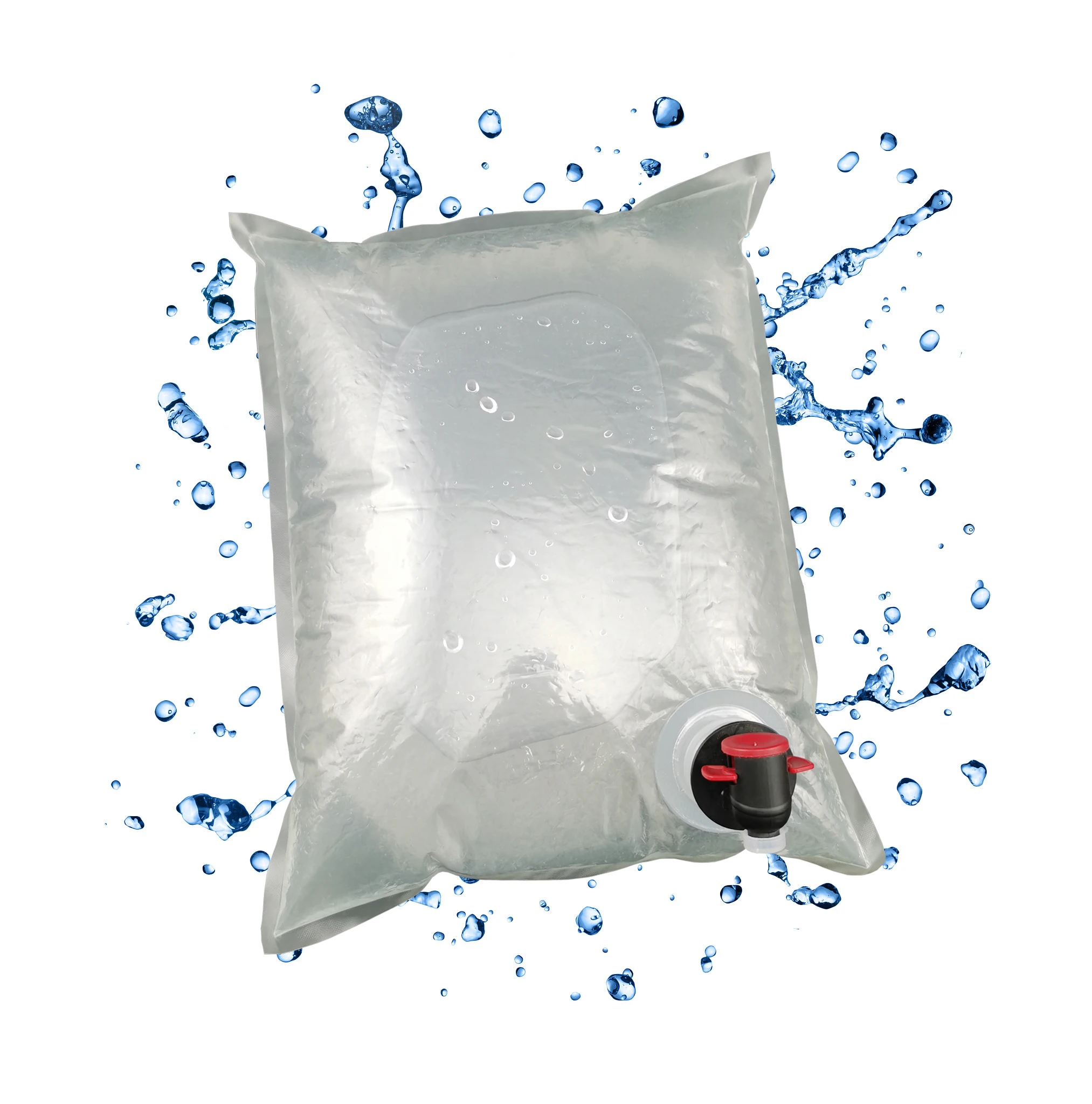 10 Liter Disposable Water Chemical Dispenser Bib Bladder with Valve Bag ...