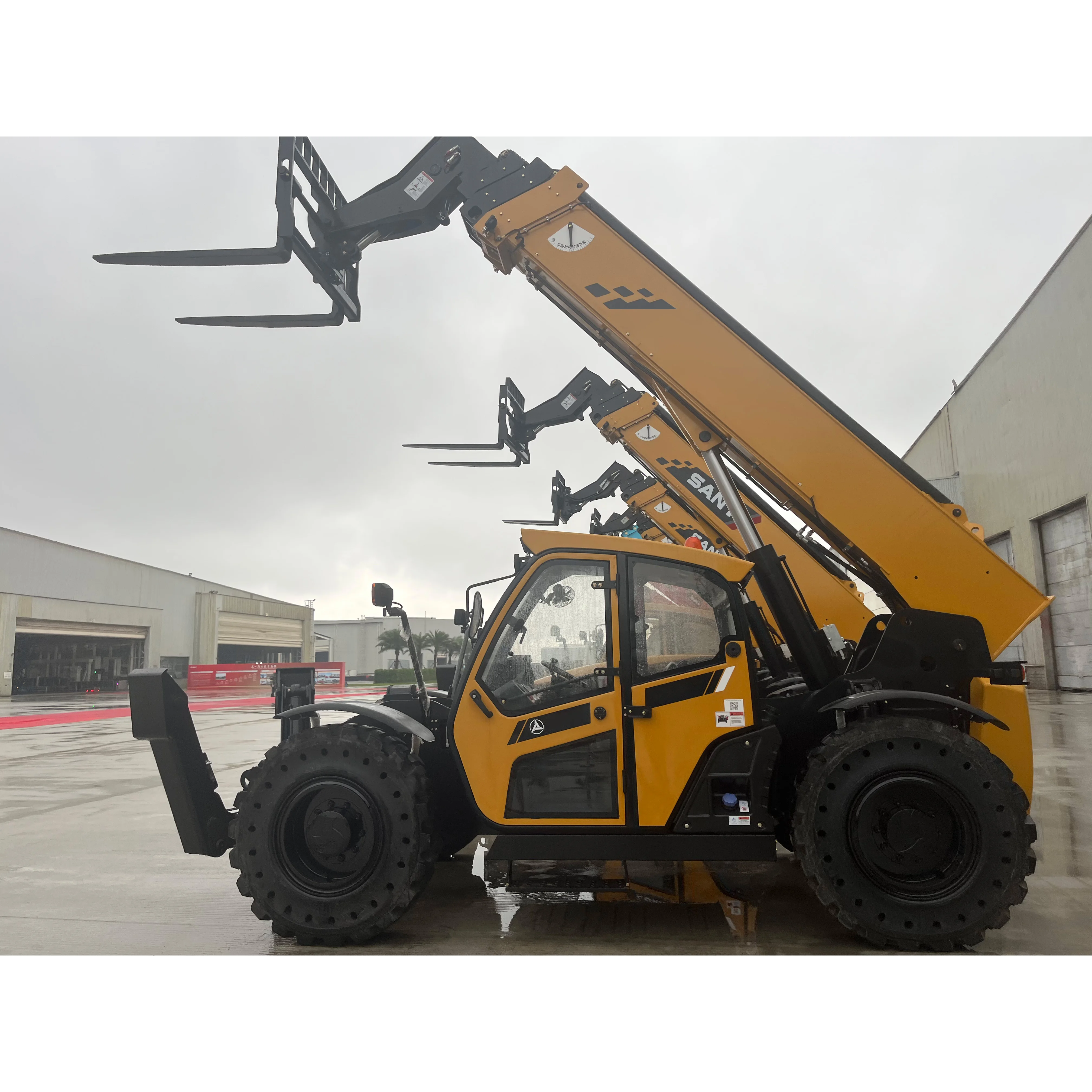 4500kg 17m Lifting Height Telescopic Handler 4.5 Ton Manipulador ...